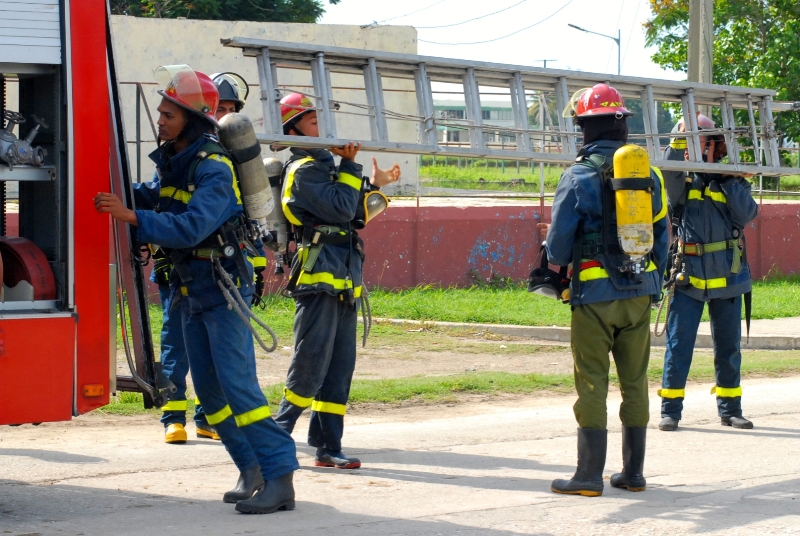 Periódico de la provincia de Guantánamo | Simulacro de escape de gas en ...