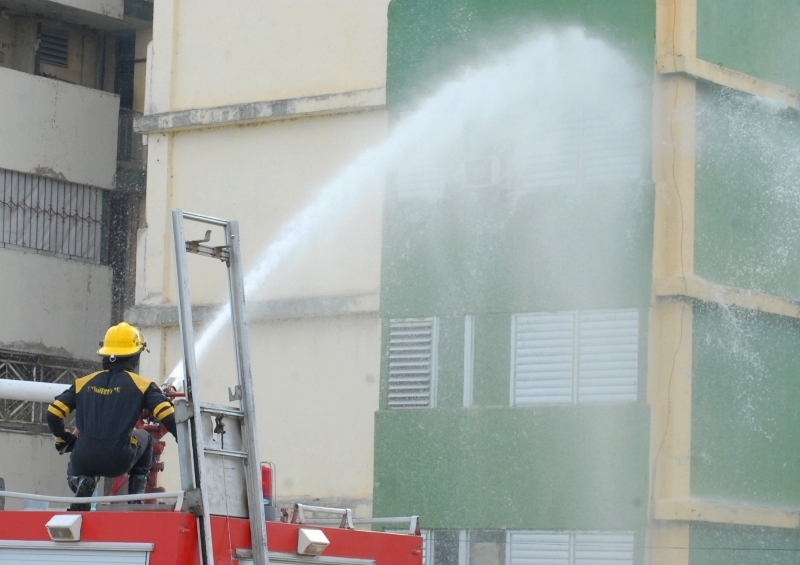Periódico de la provincia de Guantánamo | Simulacro de escape de gas en ...